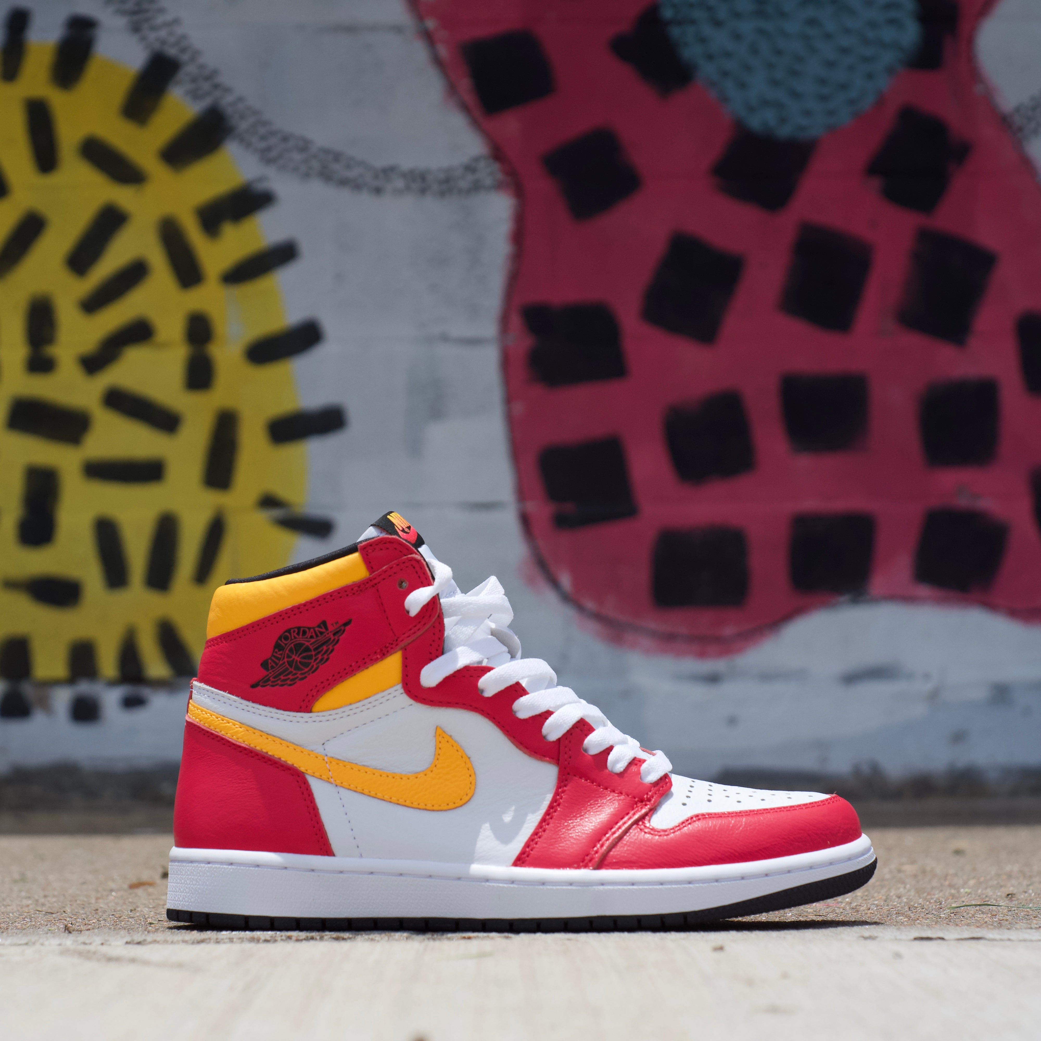 Jordan 1 "Light Fusion Red" – TheBetterGeneration